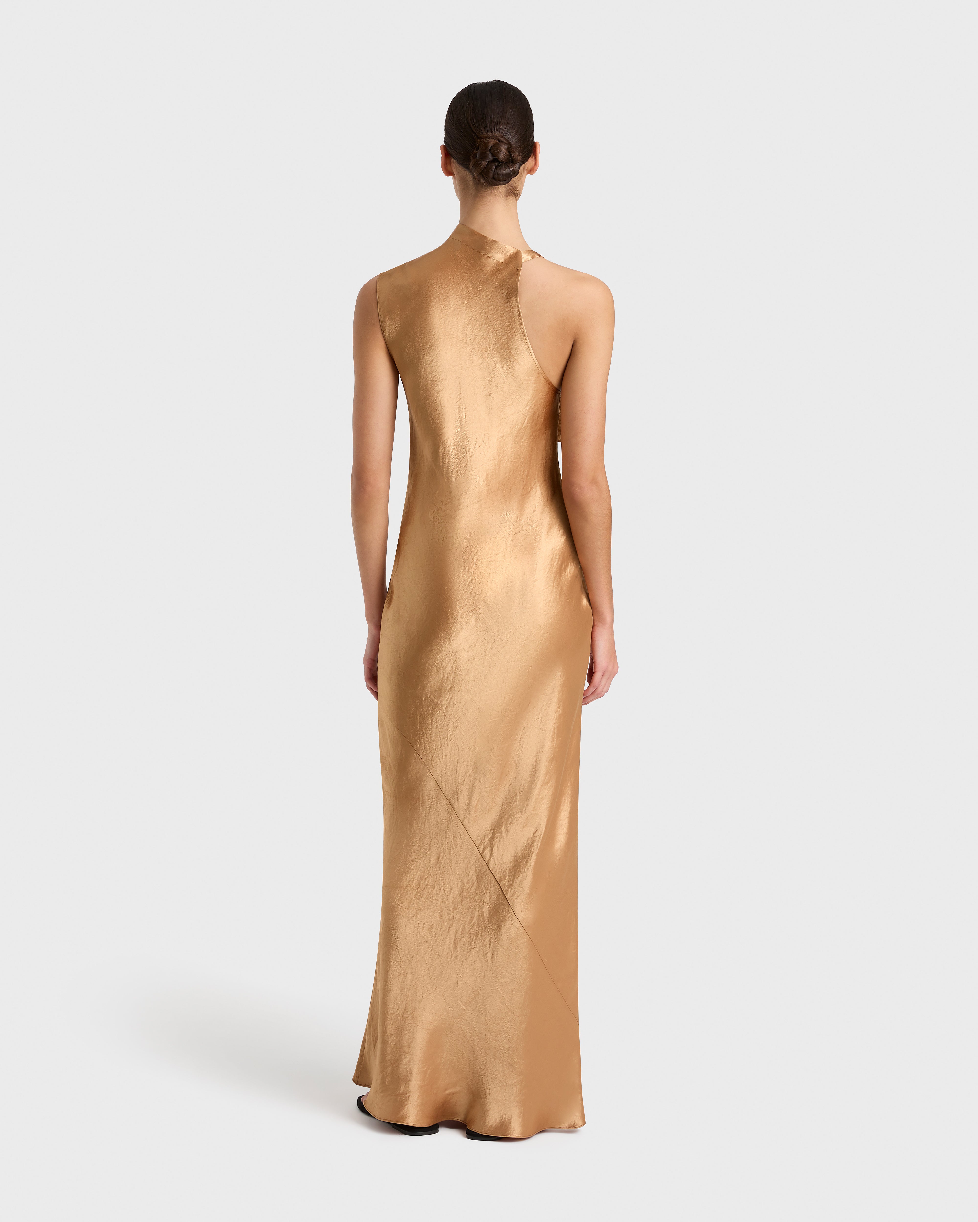 BONDI BORN® | Kobe Open Shoulder Maxi Dress in Honey | Designer – BONDI ...