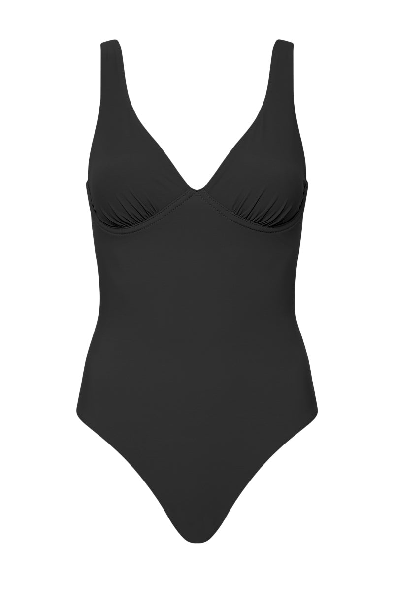 BONDI BORN® | Nimah One Piece Swimsuit in Black | Australian BONDI BORN® | Nimah One Piece Swimsuit in Black | Australian